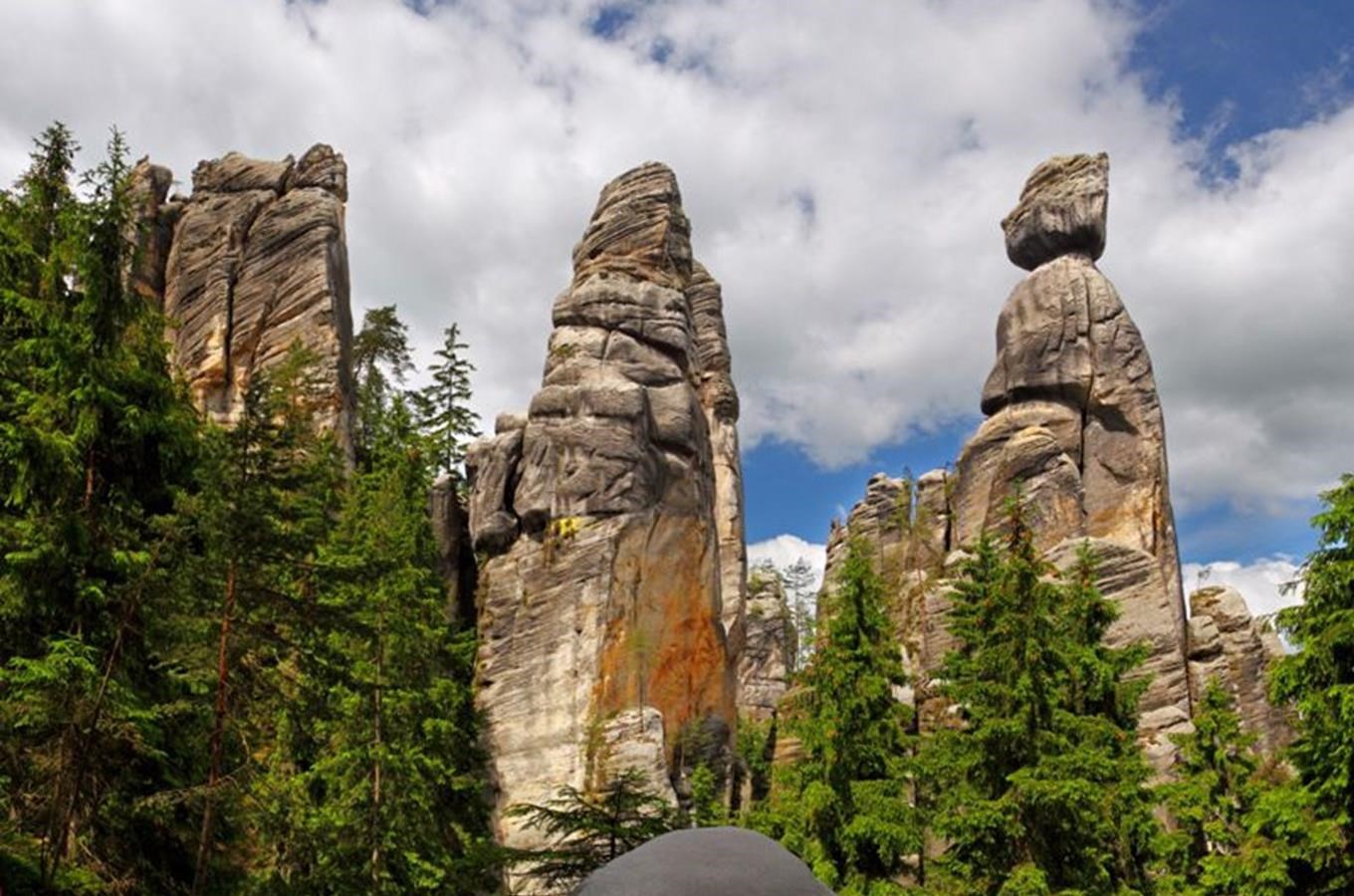 Kudy z nudy - Pískovcové skály, kaňony a skalní věže - to jsou Teplicko ...
