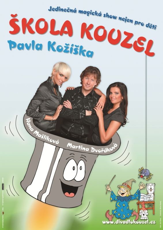 Kudy z nudy - Divadlo kouzel Pavla Kožíška - iluzionista a mág Pavel Kožíšek