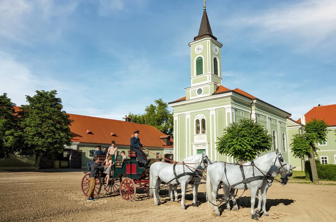 Kudy z nudy - Národní hřebčín Kladruby nad Labem – stáje a zámek v ...