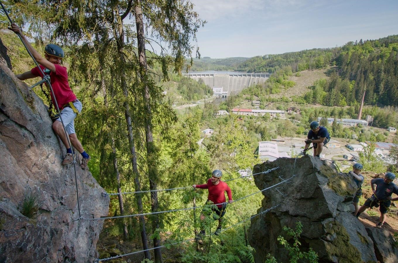 Kudy z nudy - Via ferrata Vír - Jezerní stěna a Velká věž