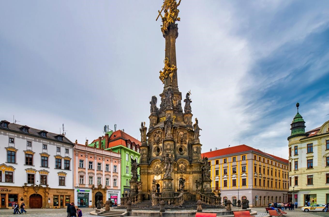 Kudy z nudy - Monumentální barokní sloup Nejsvětější Trojice v Olomouci
