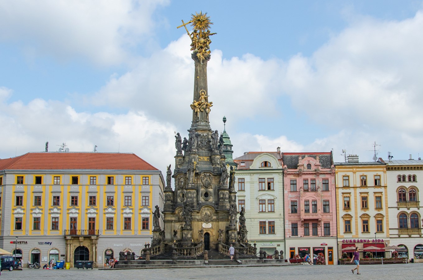 Kudy z nudy - Monumentální barokní sloup Nejsvětější Trojice v Olomouci