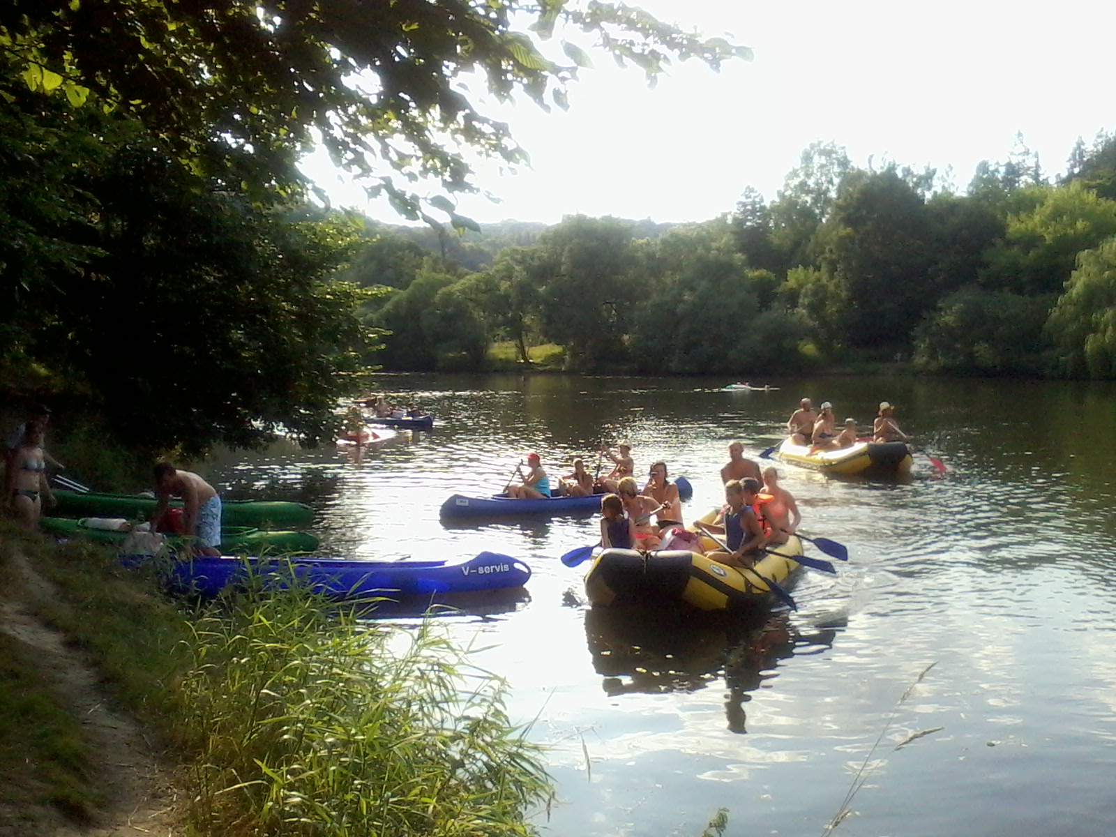 Kudy z nudy - Půjčovna lodí Berounka
