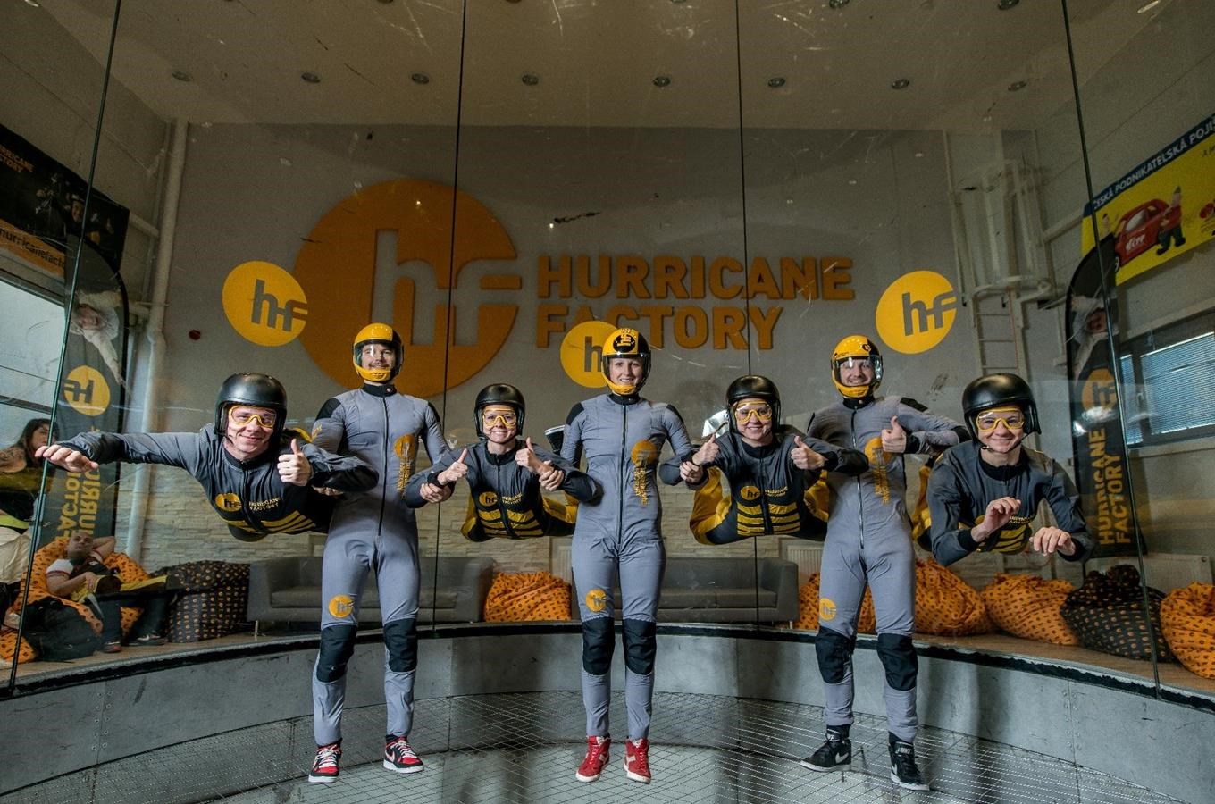 Kudy z nudy - Hurricane Factory Prague - létání ve větrném tunelu