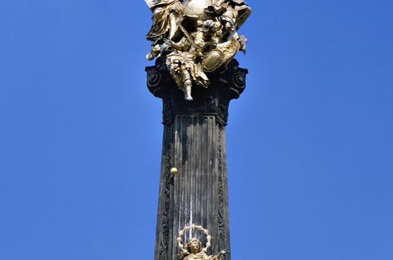 Kudy z nudy - Monumentální barokní sloup Nejsvětější Trojice v Olomouci